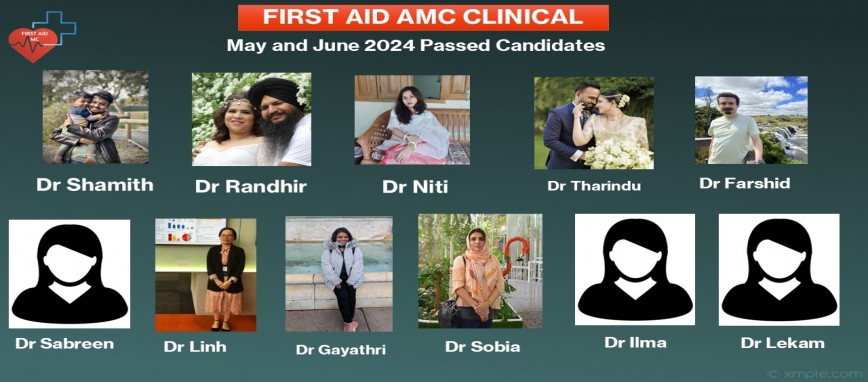 First Aid of AMC MCQ & Clinical | Home